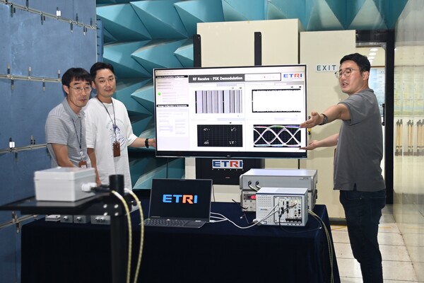 한국전자통신연구원, 40m 암반 지중 자기장 통신기술 개발